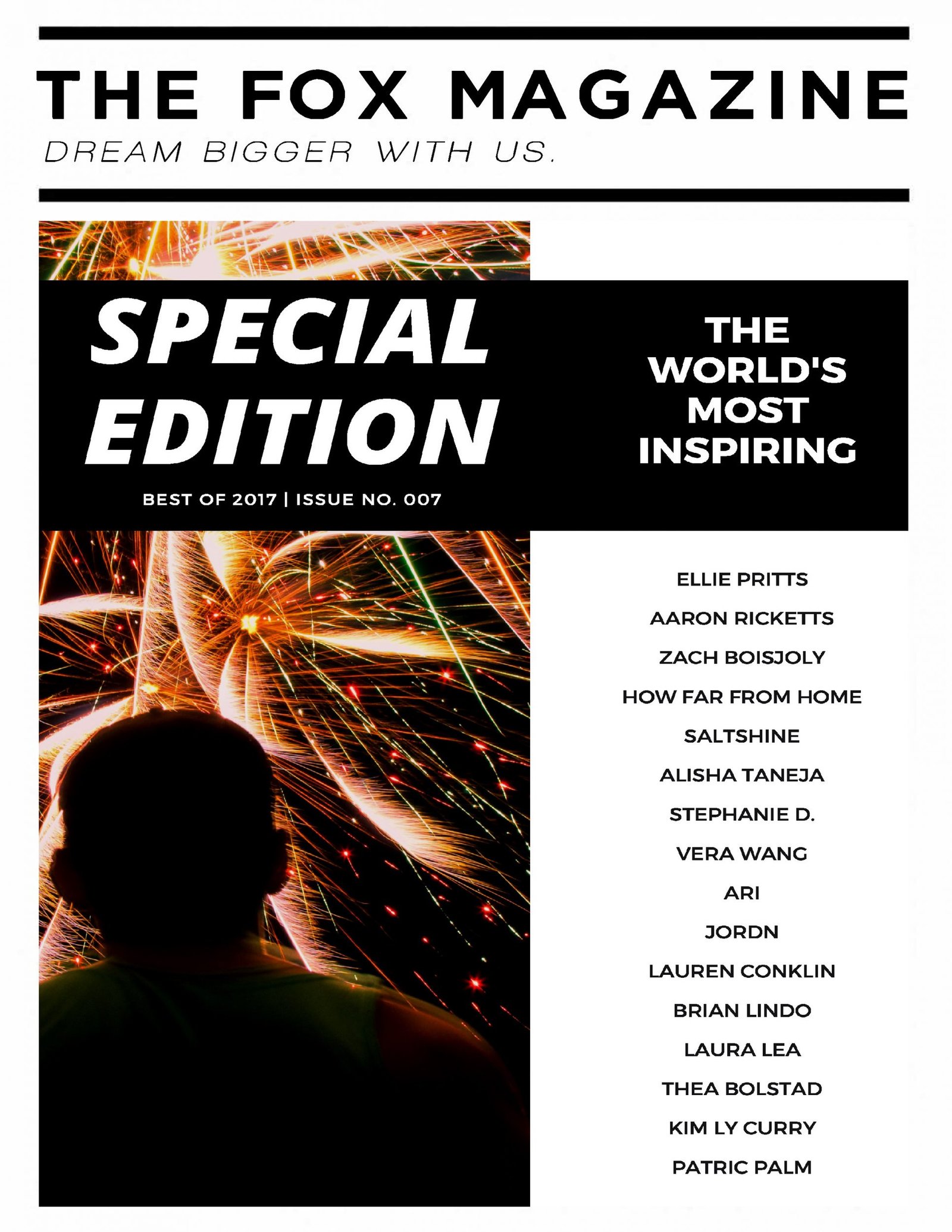 The Special Edition Issue | The Fox Magazine