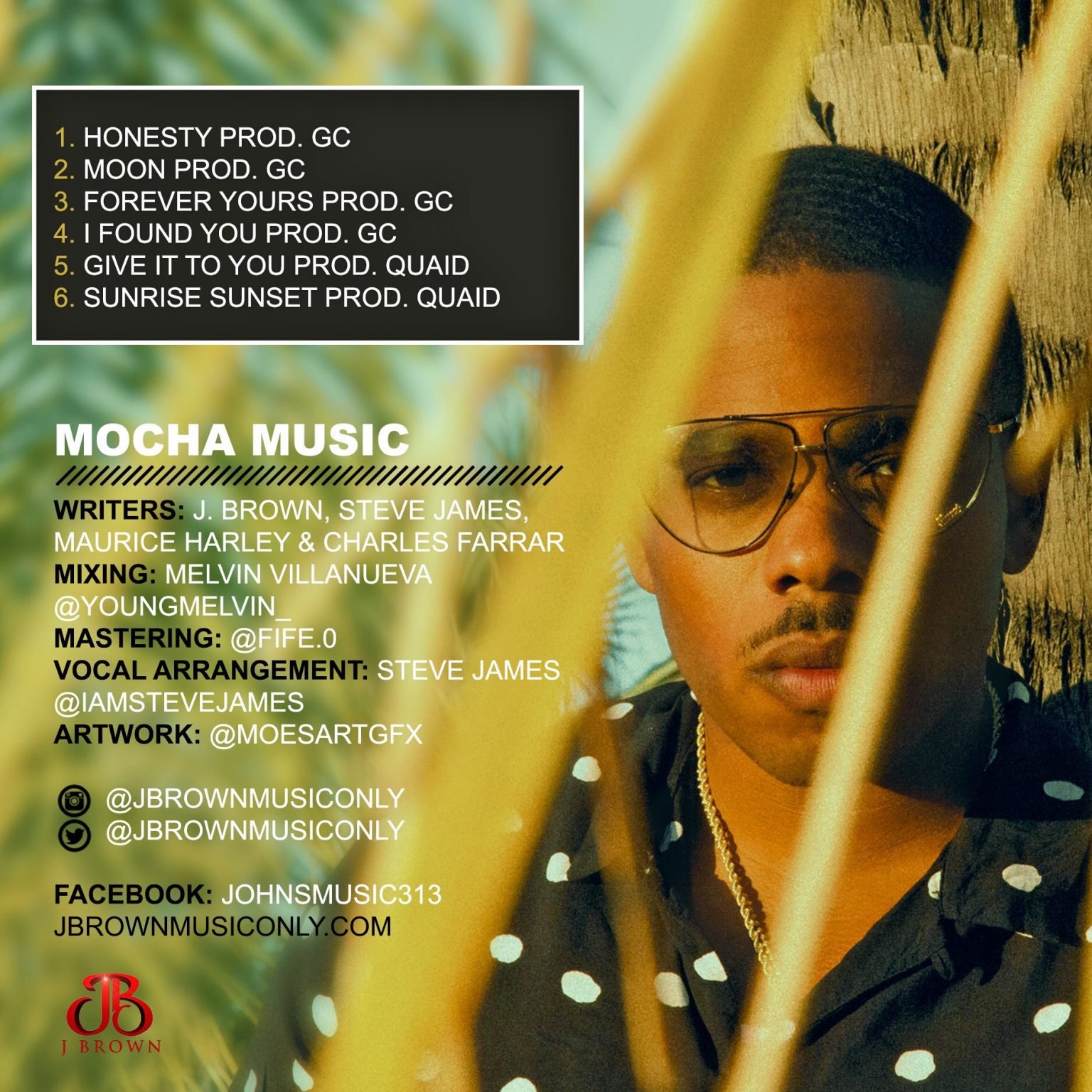 Chart-Topping Rising Singer-Songwriter J. BROWN Releases Debut EP ...
