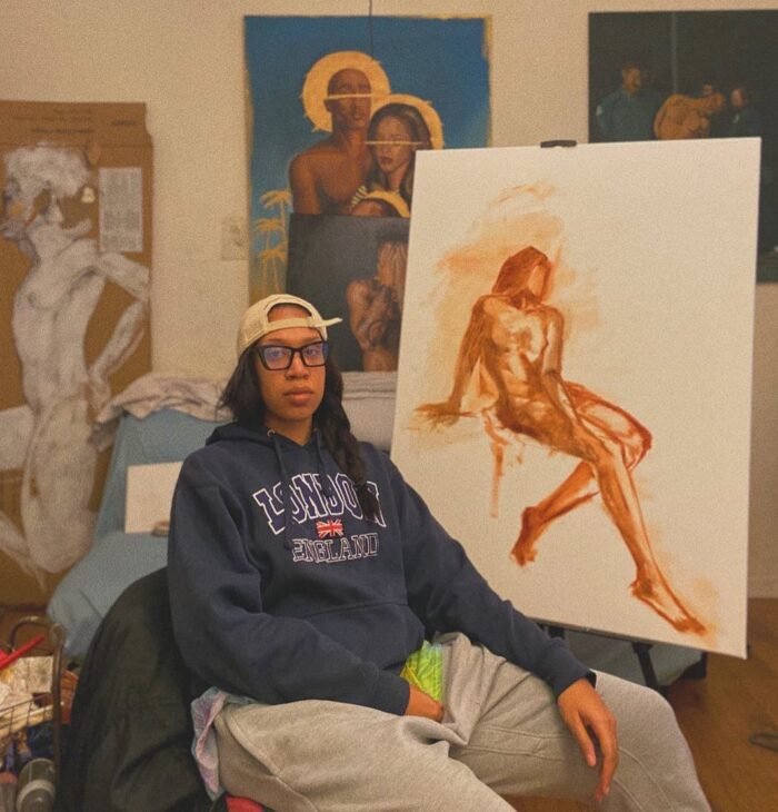 Meet Nia Lateju: A Passionate Artist Who Expresses The Beauty Of Human ...